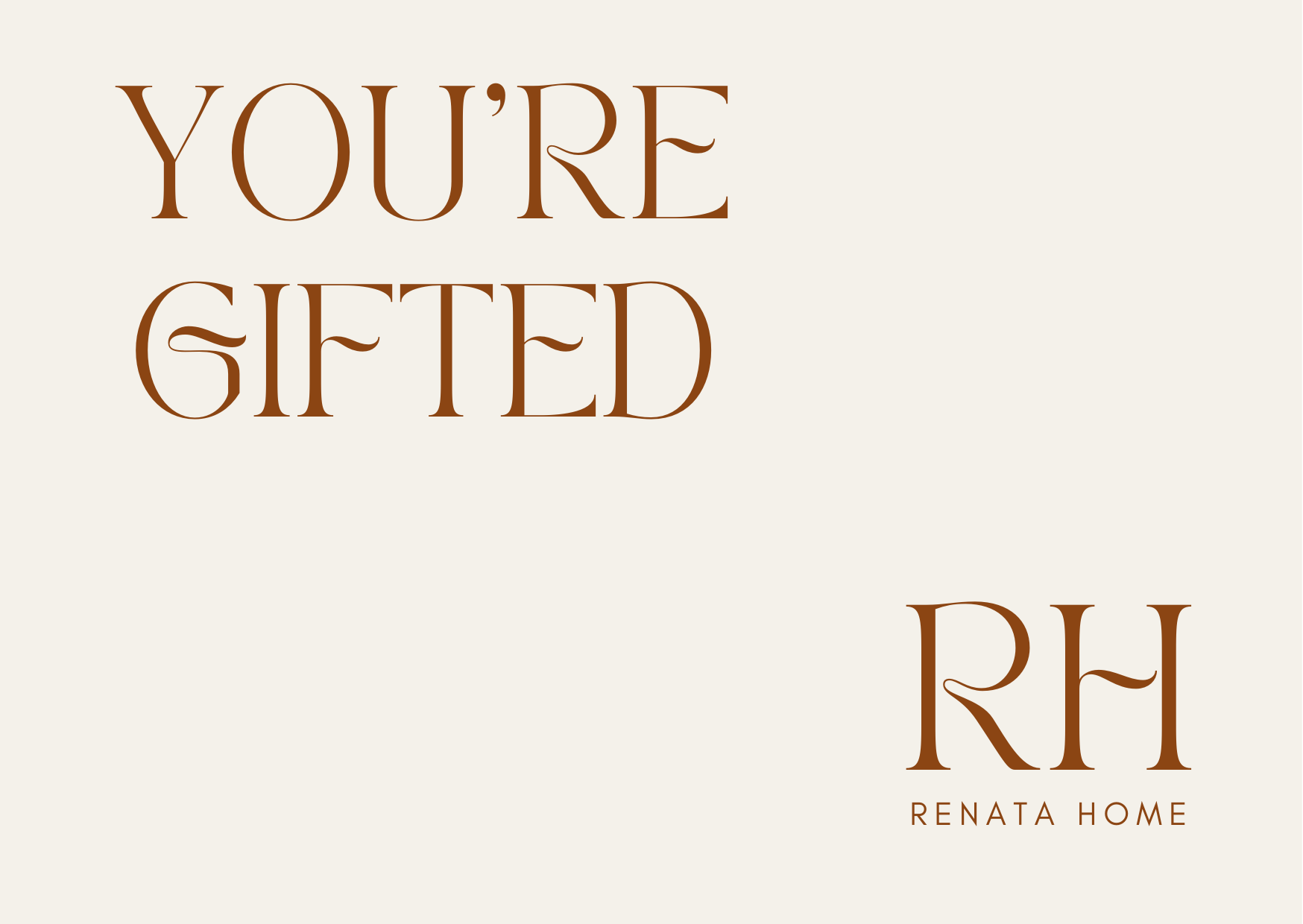 Renata Home Gift Card
